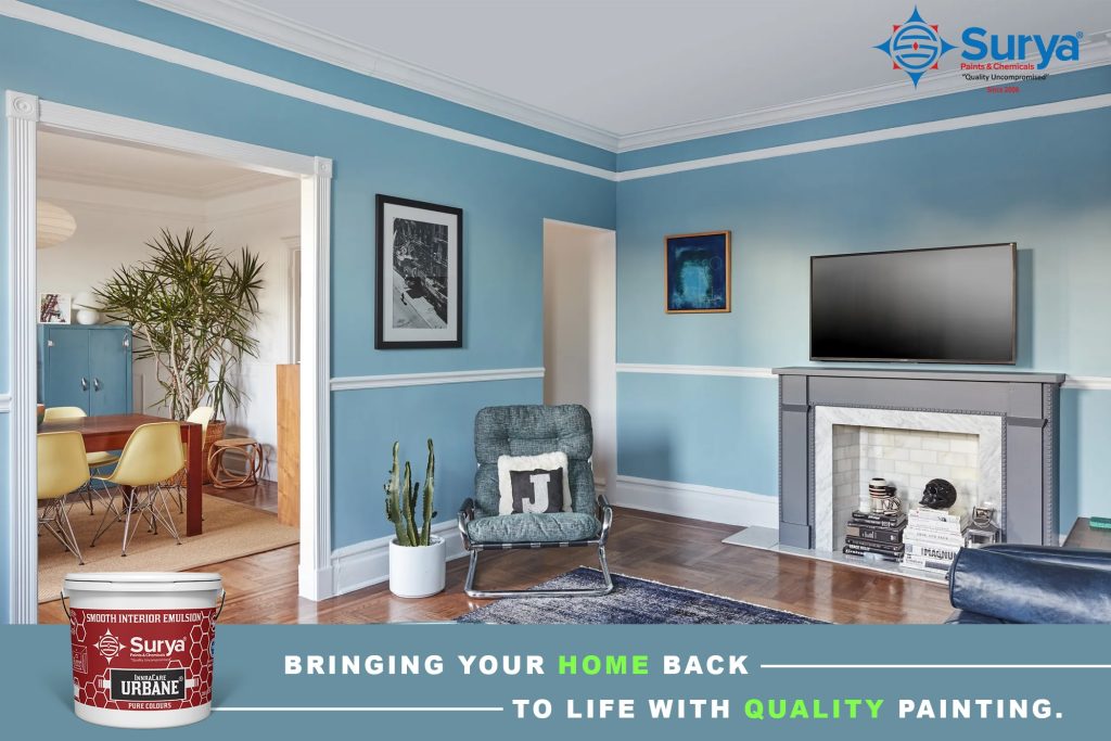 Wall Paint Colours To Make Your Home a Happier Place To Be – Surya Paints