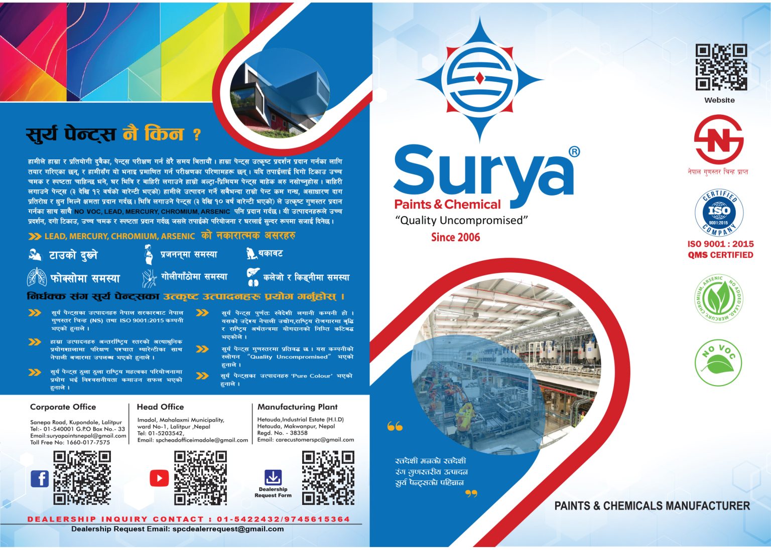 Surya Paints: Best Paint Company & Color Manufacturing In Nepal - Surya ...